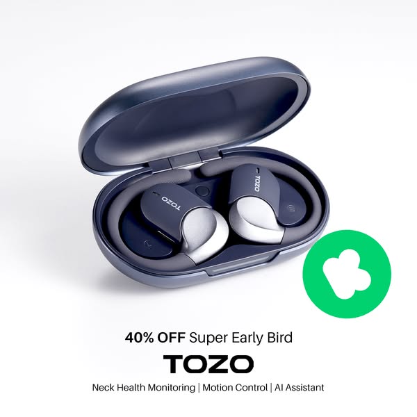 TOZO Open X2 Pro - The AI-Powered Smart Open-Ear Headphones – KITOYL